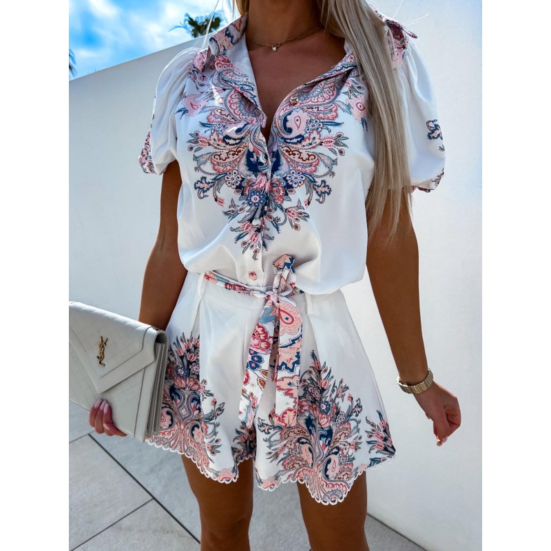 Valge kirju komplekt @ Pidulikud ja igapäevased naisteriided!